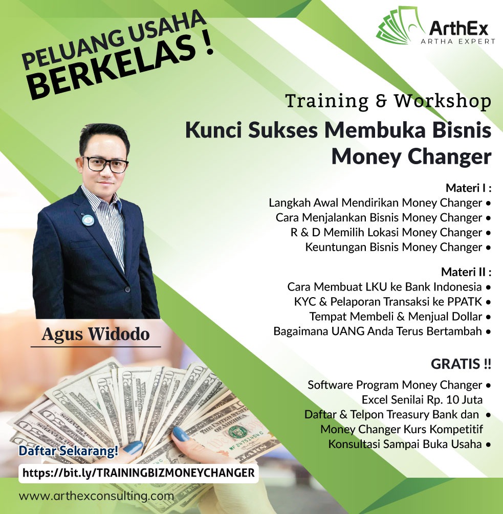 Training Money Changer, Kunci Sukses Dalam Merintis Usaha Valuta Asing ...
